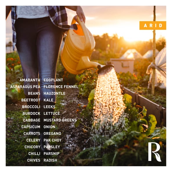 Seasonal Grow Guide - Arid Climate